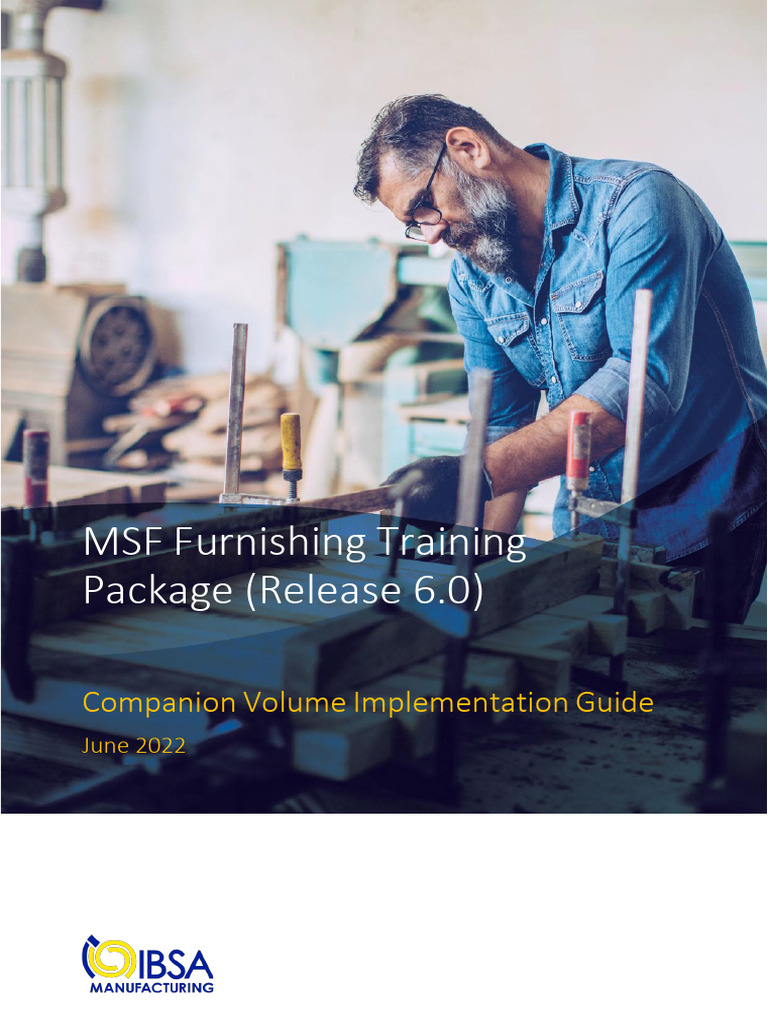 MSF Training Package Implementation Guide - R6.0 - May 2022 | PDF ...