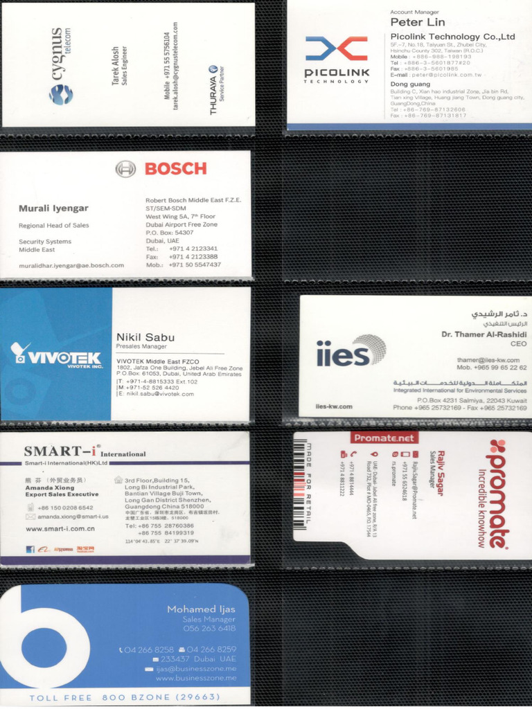 Business Card - Cables - Services - Icf - 20 | PDF