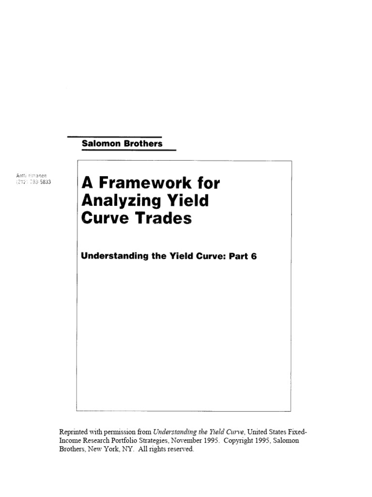Framework Yield Curve Trading | PDF | Law
