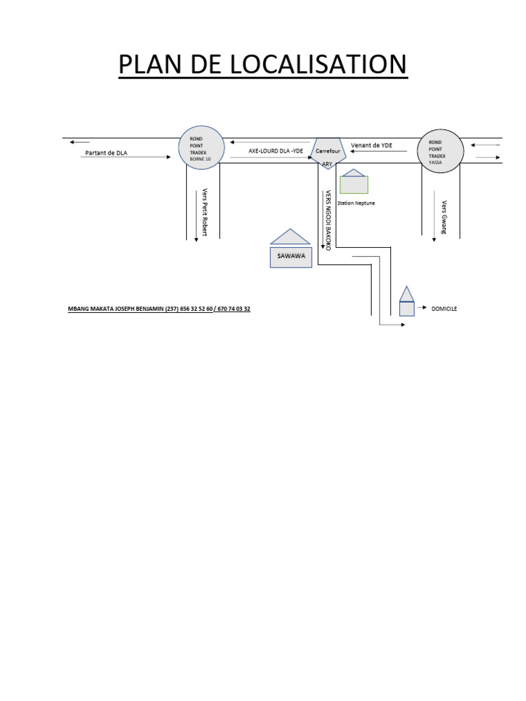 Plan de Localisation Mbang | PDF