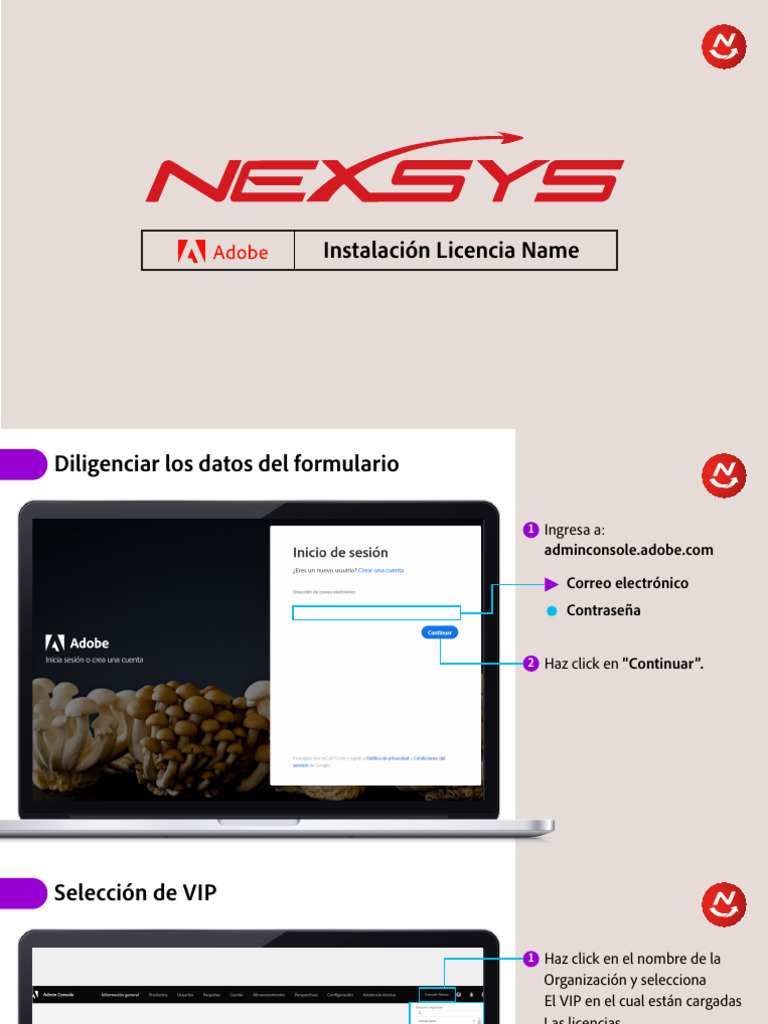 Guía de Instalación de Licencias Adobe | PDF | Informática | Software