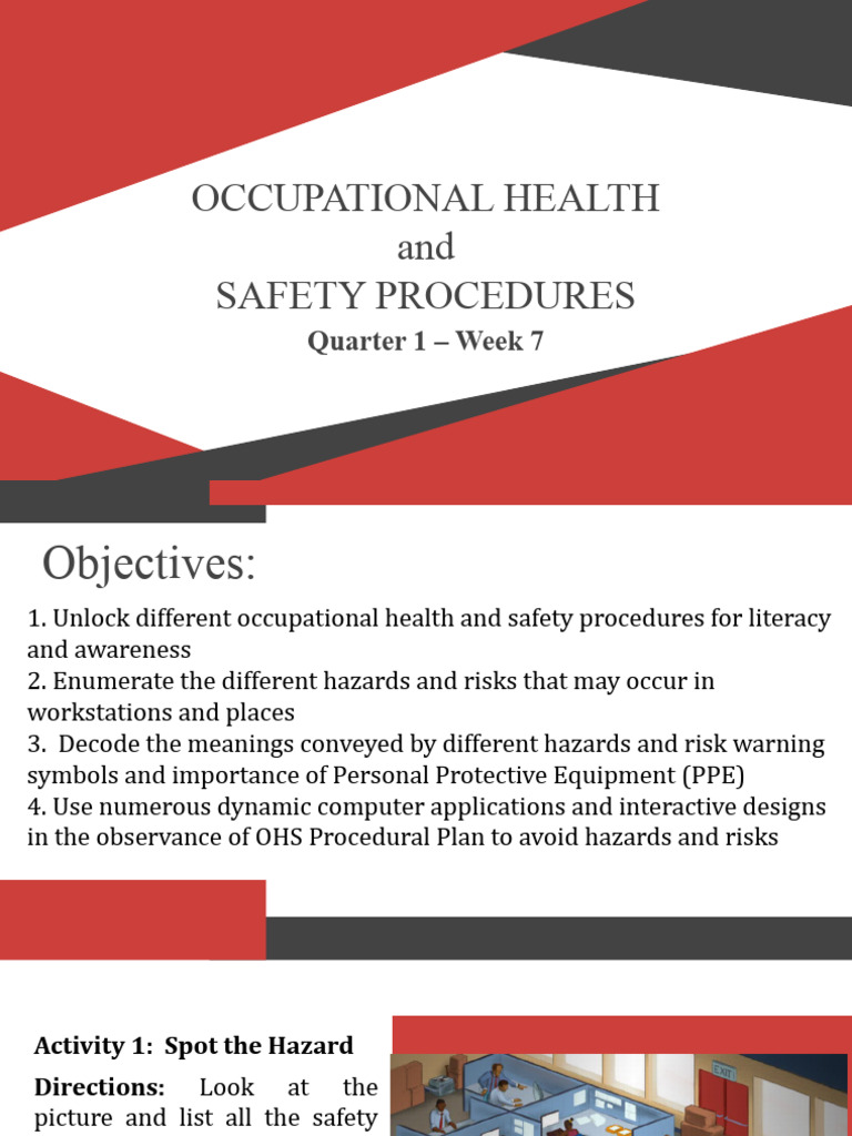 TLE 7 - Q1Wk7 | PDF | Hazards | Risk