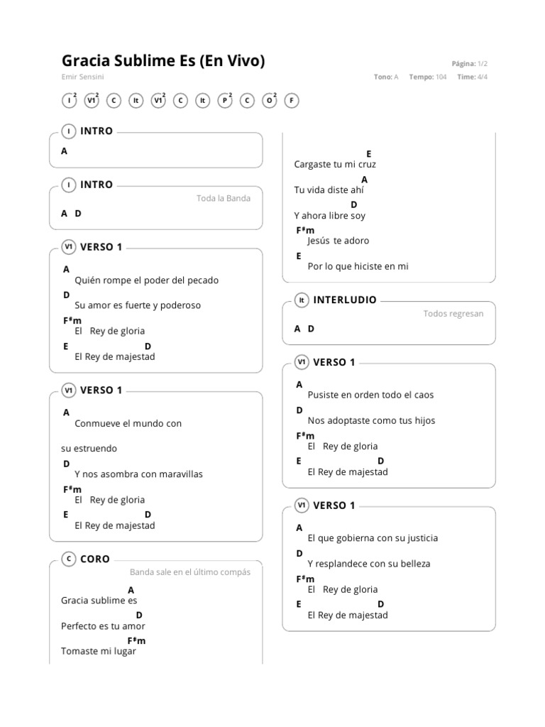 Gracia Sublime Es (En Vivo) - Emir Sensini-Deseo Tu Gloria (Alabanza y ...