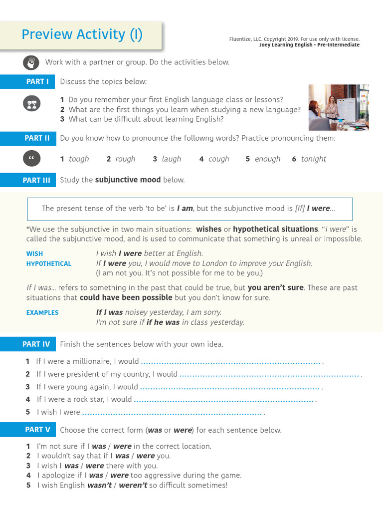 Joey Learning English Lessonplan | PDF | English Language | Adjective