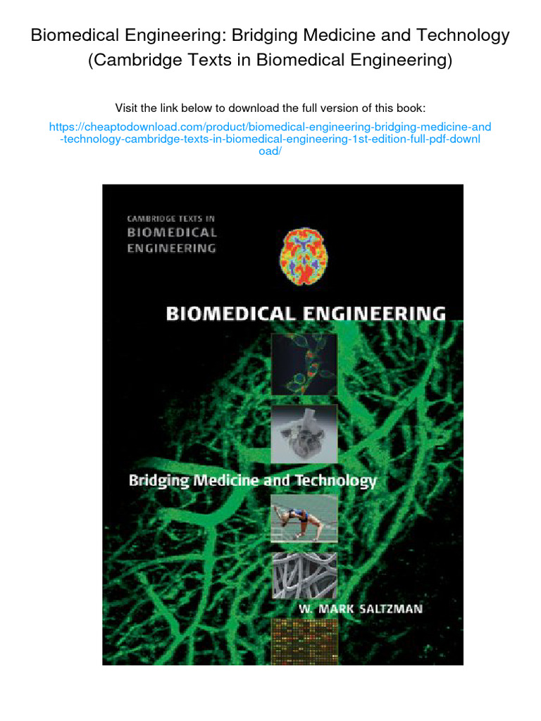 Biomedical Engineering: Bridging Medicine and Technology (Cambridge Texts in Biomedical ...