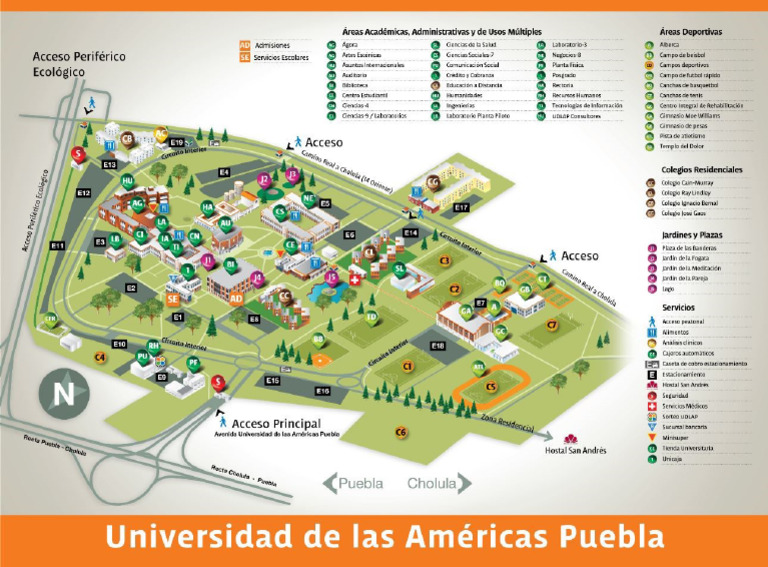 Mapa UDLAP | PDF