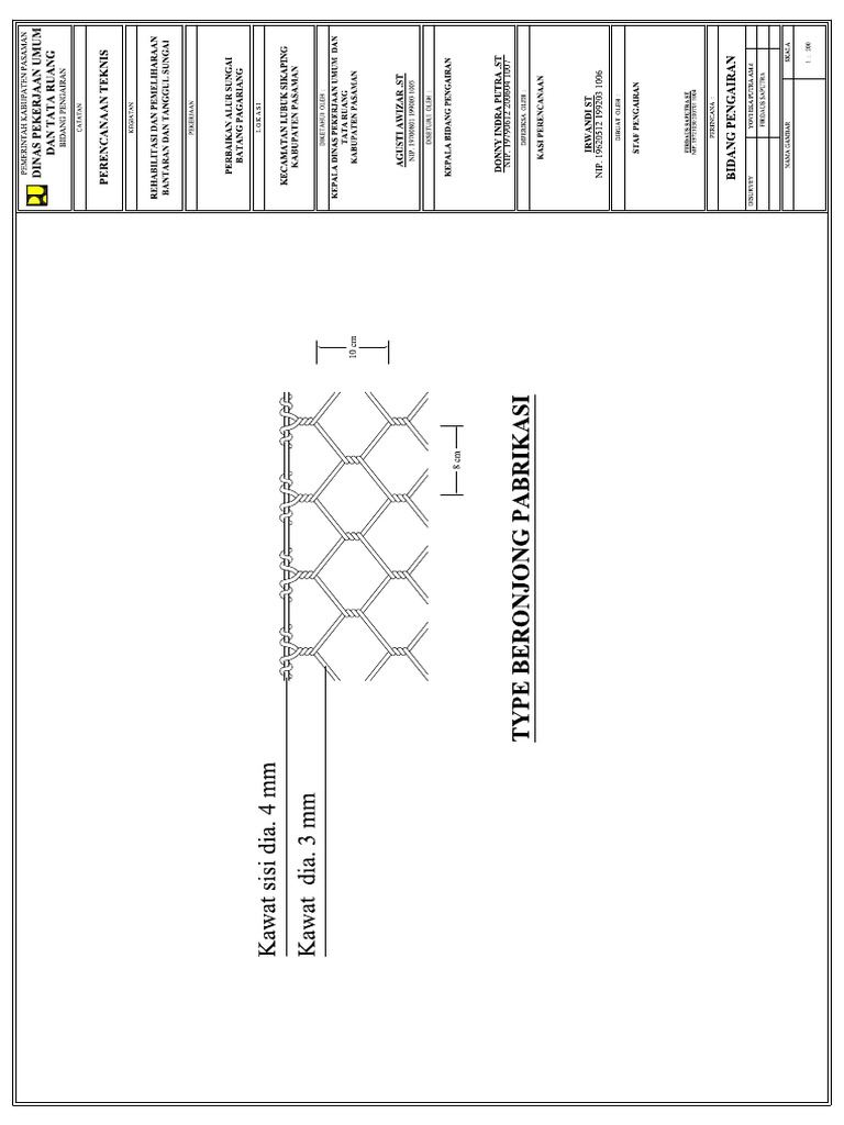 5.gambar Typical Bronjong | PDF