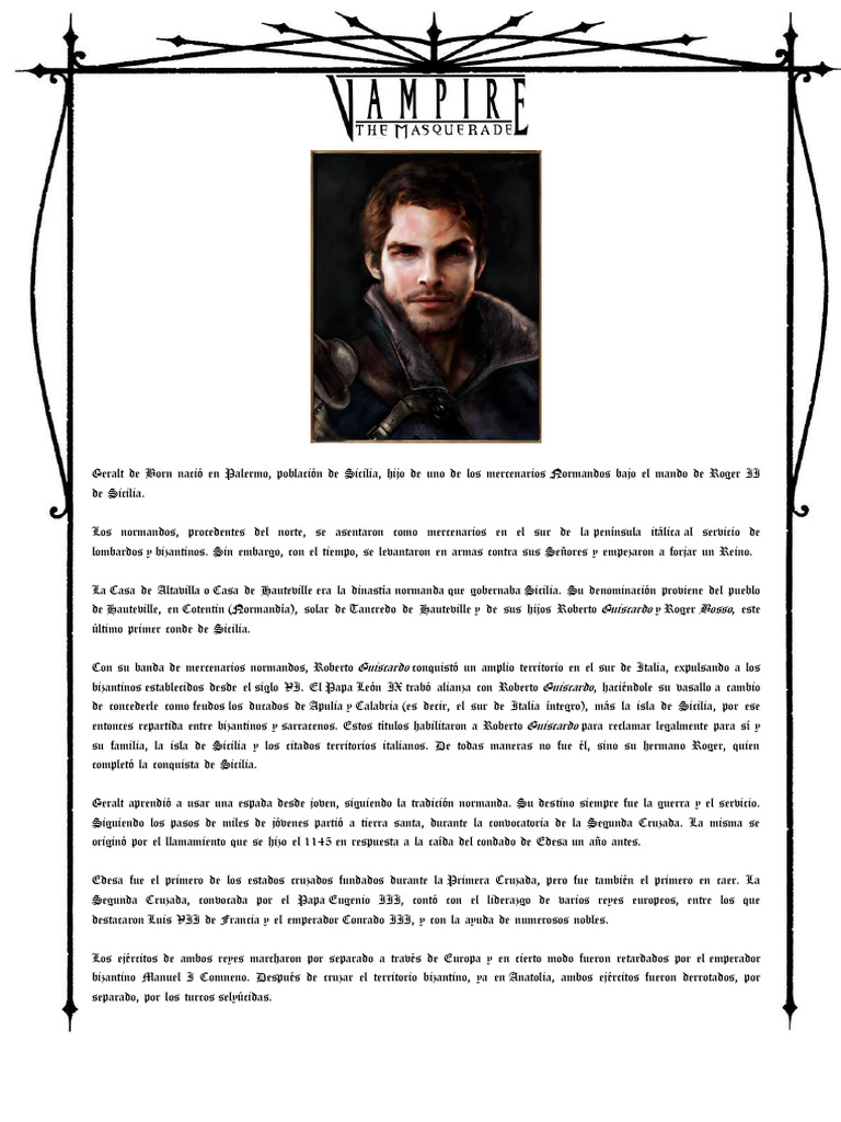 Historial PJ 3 EDAD OSCURA PABLO | PDF | Edades medias | Guerra de la Edad Media