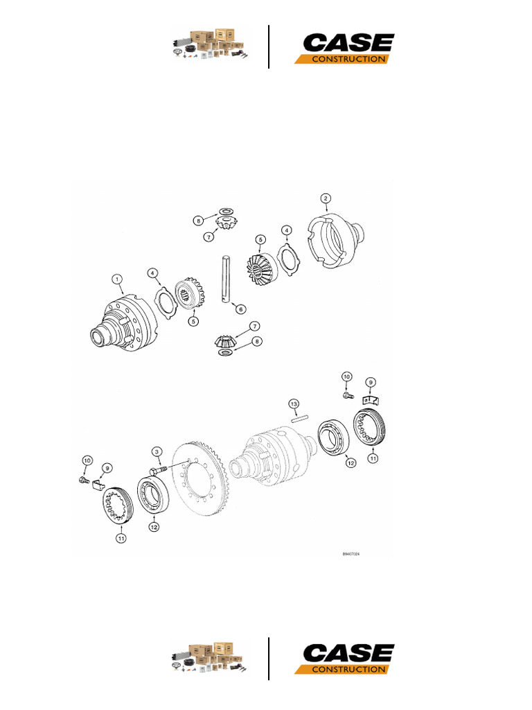 Case Diferencial Delantero 05 | PDF | Axle | Mechanical Engineering