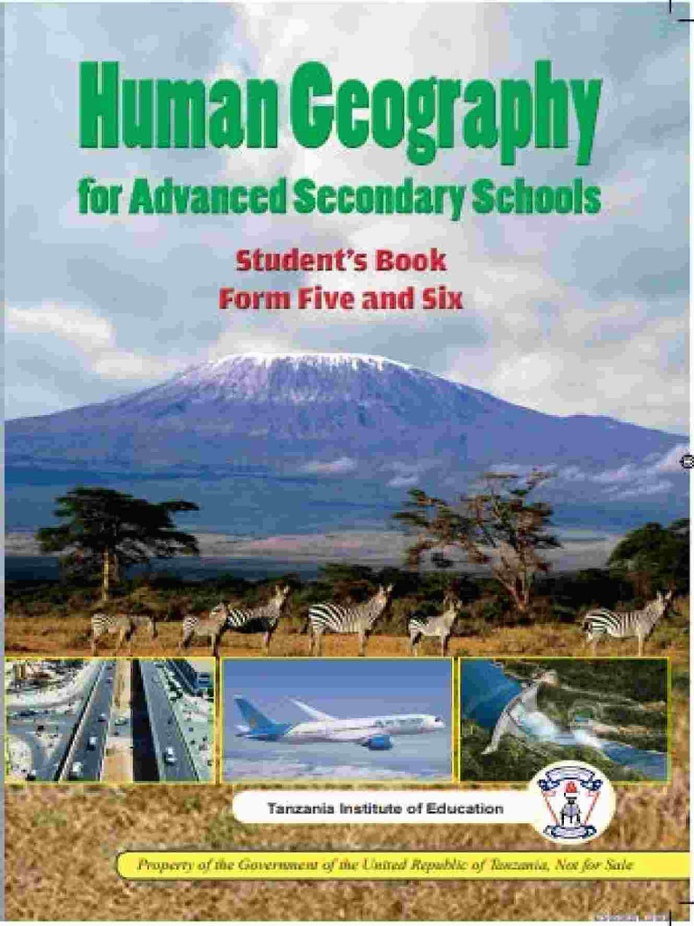 Human Geography Tie | PDF
