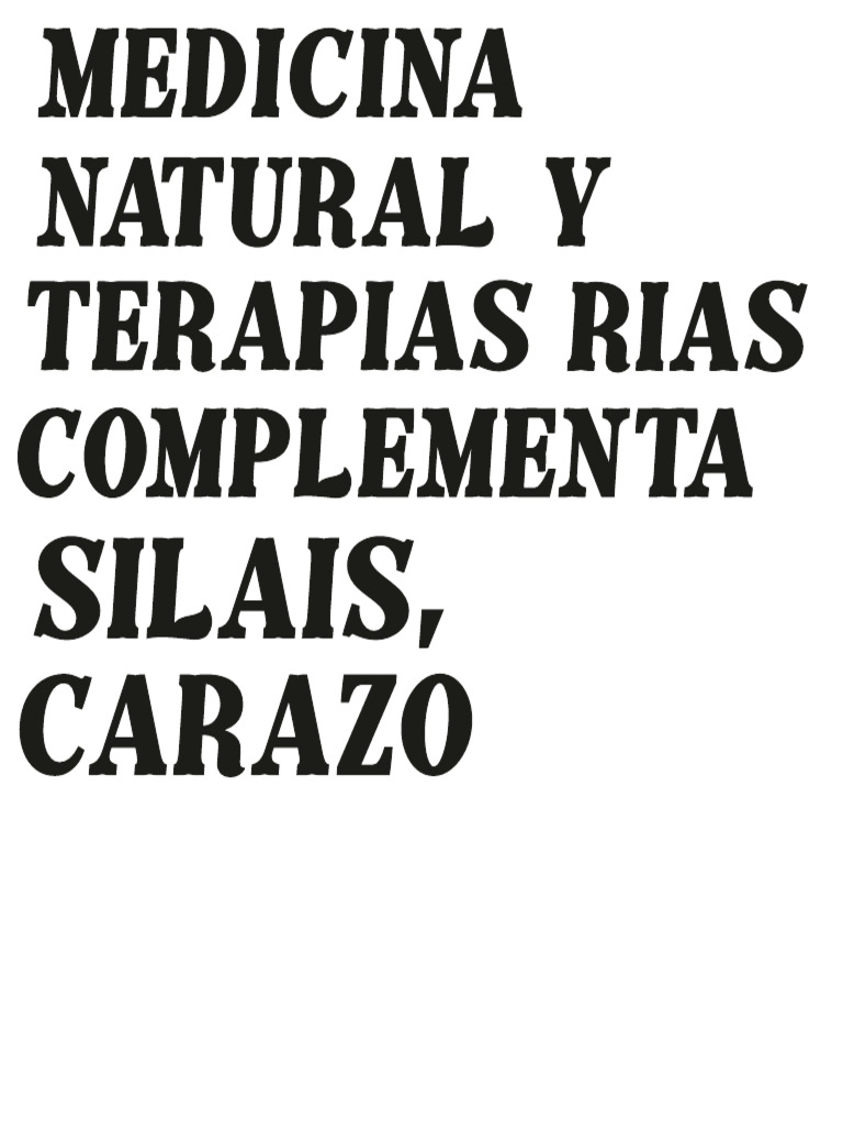 Medicina Complementaria | PDF