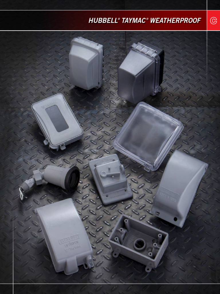 Hubbell Tay Mac Weatherproof | PDF | Electrical Wiring | Electrical ...