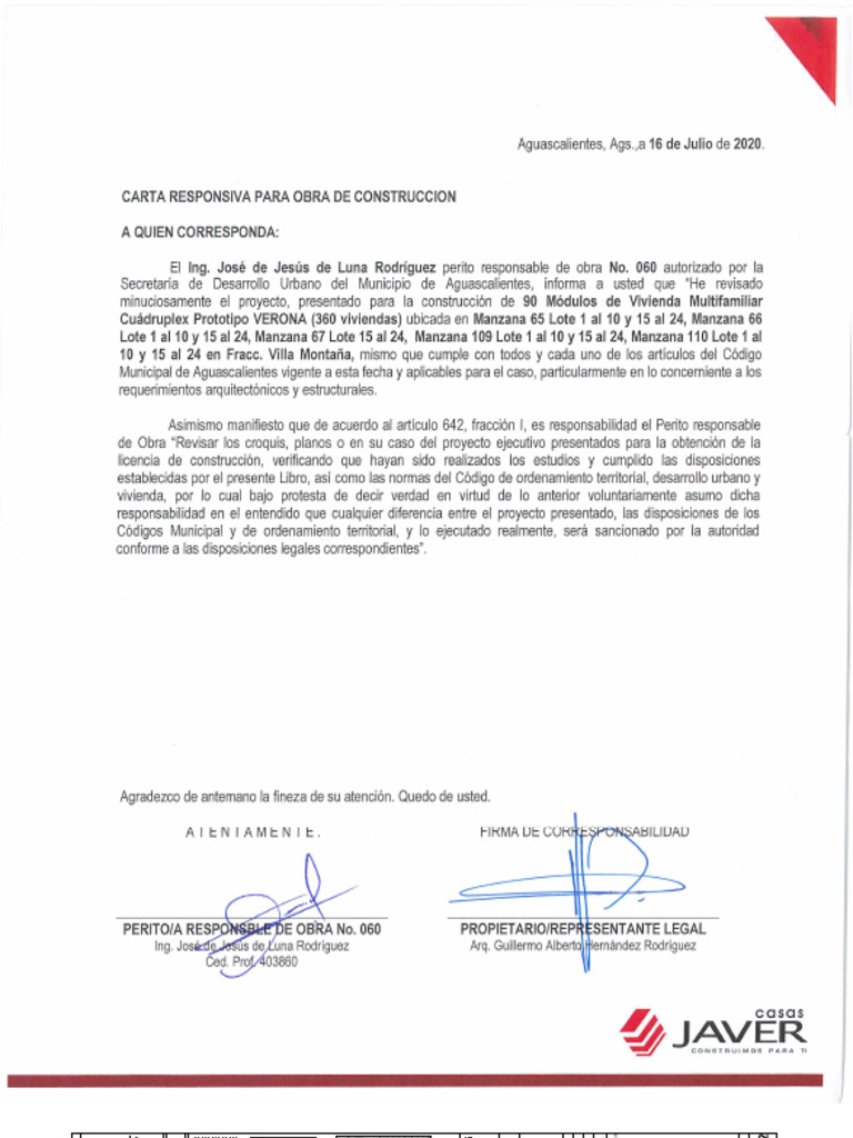 AE 2021-01-1 Responsiva Estructural | PDF