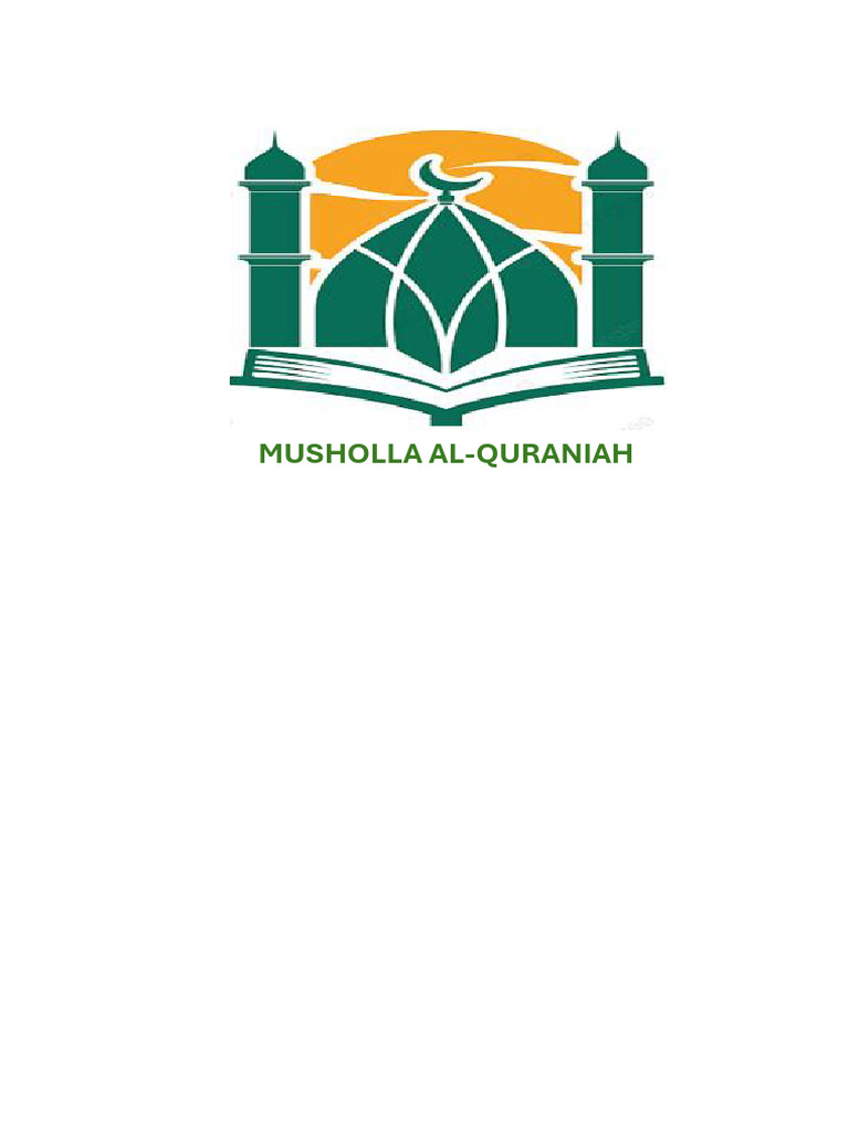 Logo Musholla AL-QURANIAH | PDF