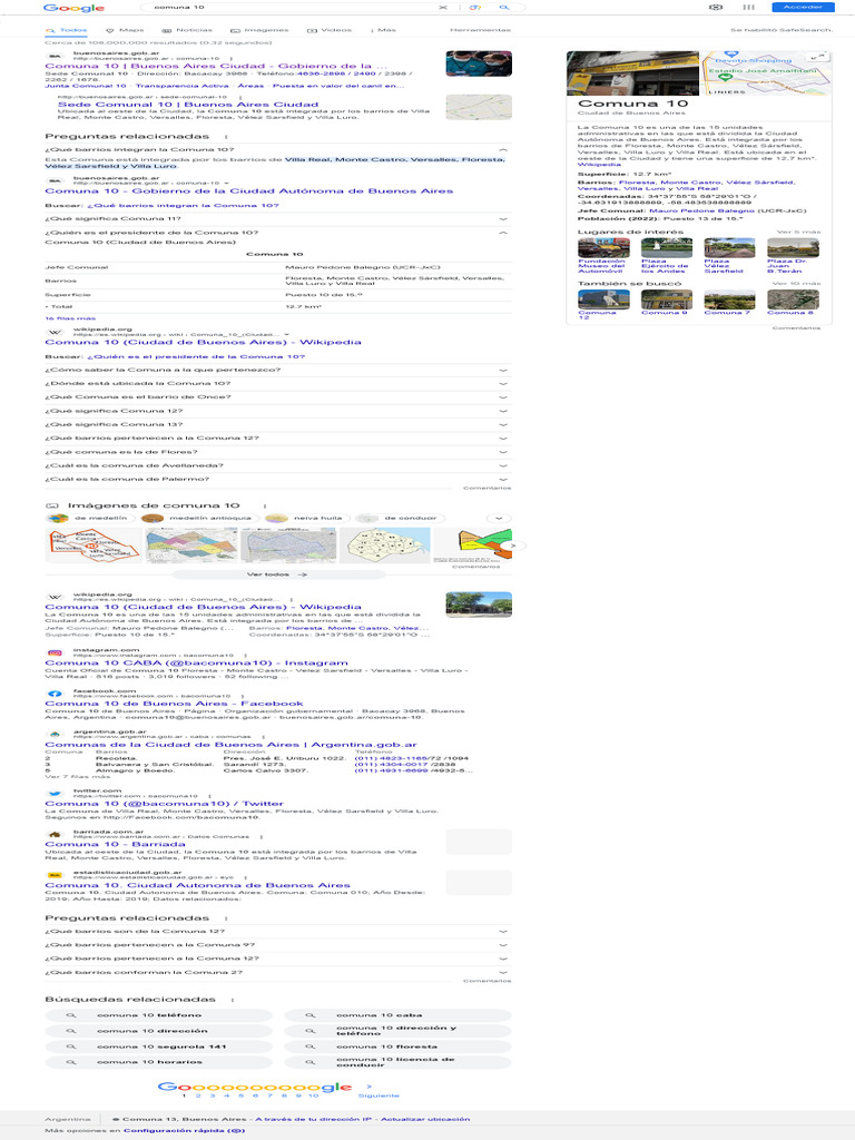 Comuna 10 - Buscar Con Google | PDF