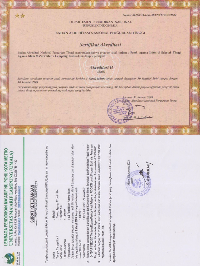 12.ban PT & Forlap Dikti Muhali | PDF