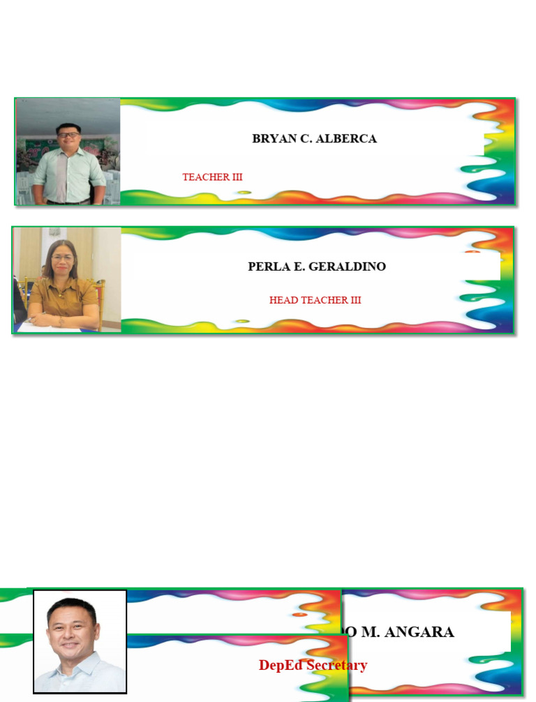 Deped Directory Sy 2024-2025 | PDF