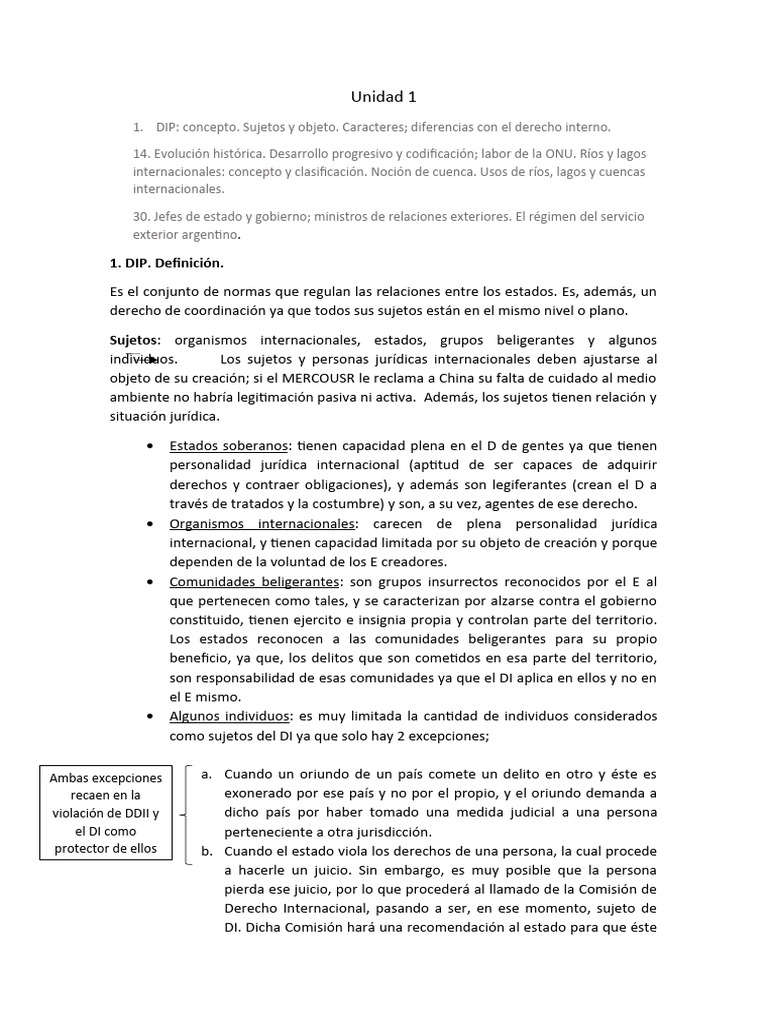 Copia de Resumen Formato Mosaico DIP | PDF | Convención de las Naciones ...