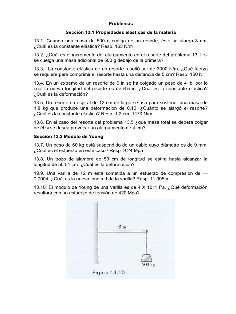 Ejercicios TIPPENS | PDF | Viga (Estructura) | El módulo de Young