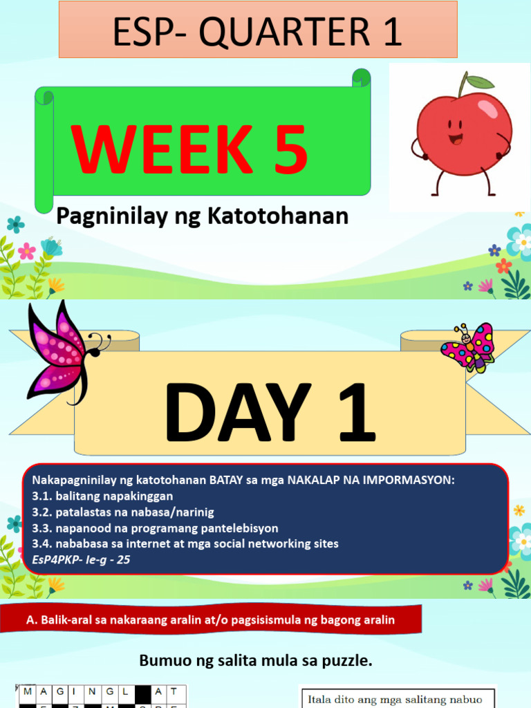 Esp Week 5 Pdf