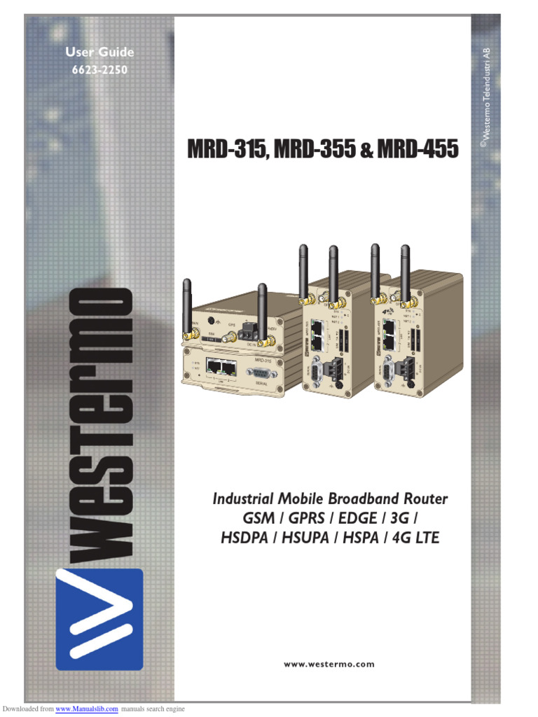 MRD 315 | PDF | Electromagnetic Compatibility | Computer Network