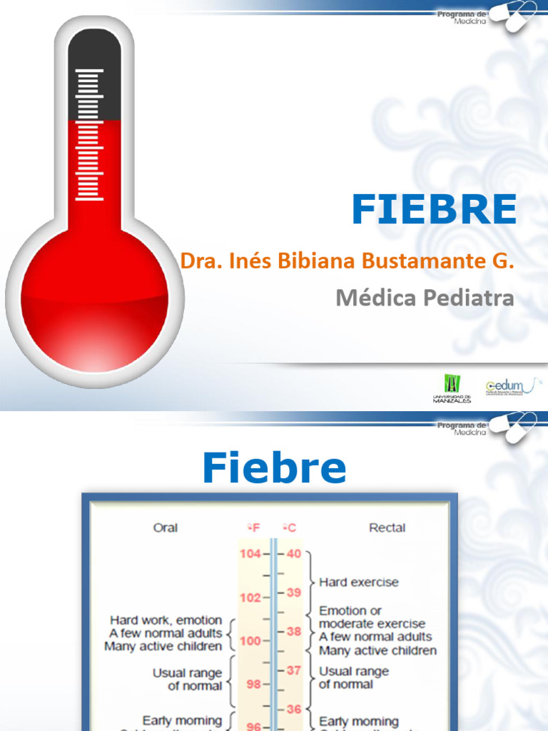 Fiebre | PDF | Enfermedades y trastornos | Salud pública