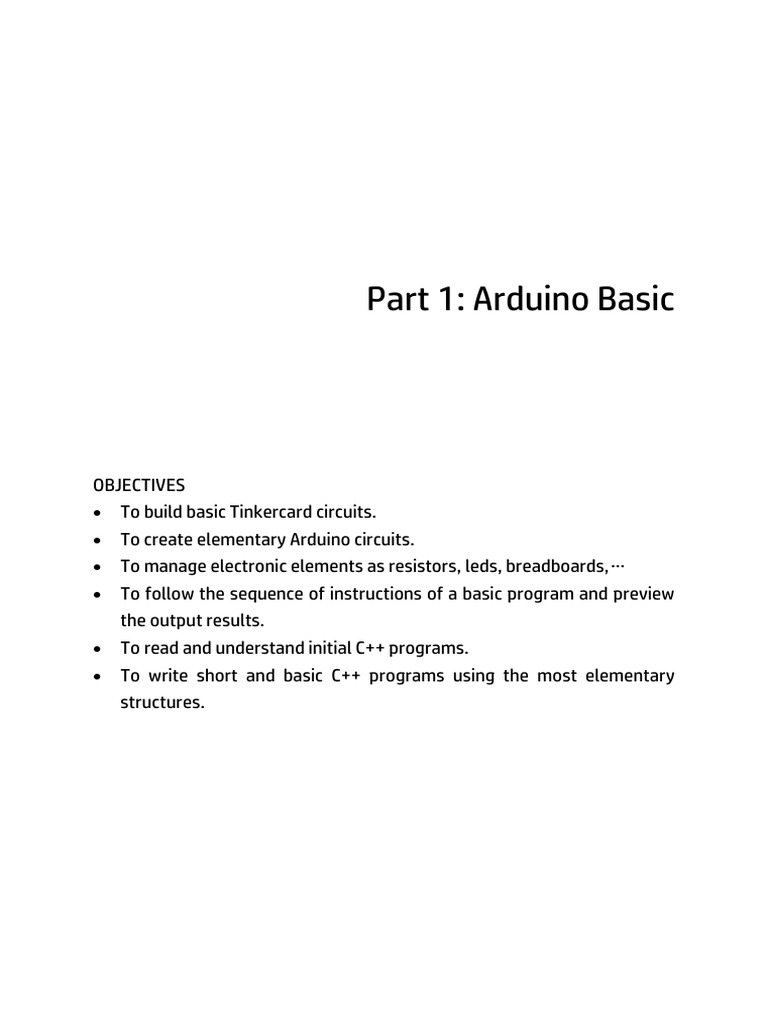 Arduino Hands-On | PDF | Ultrasound | Arduino Arduino Hands-On | PDF | Ultrasound | Arduino