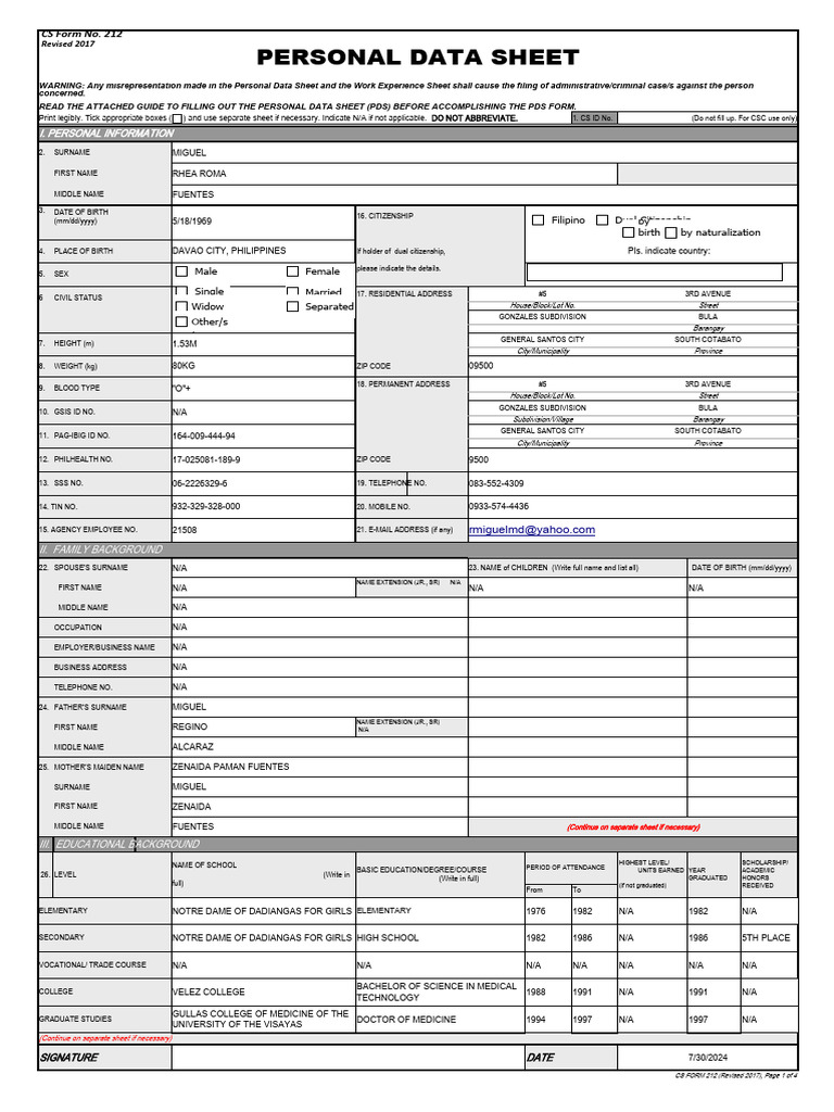 Pds DR - Miguel 2024 | PDF | Medical Specialties | Clinical Medicine