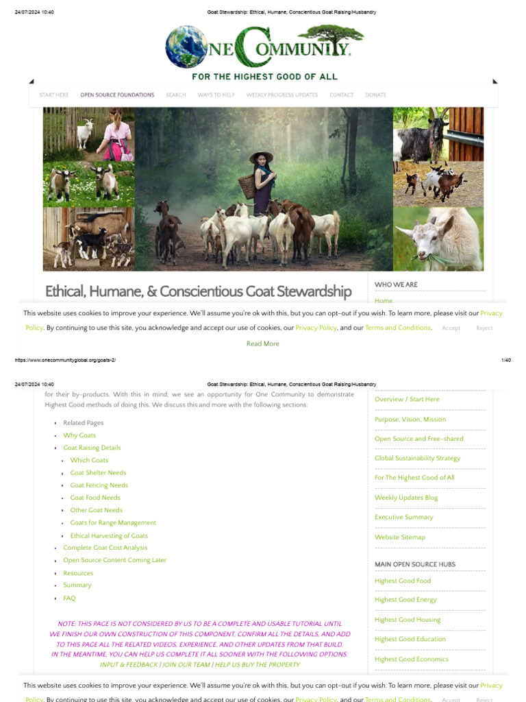 Chevre-elevage-Goat Stewardship - Ethical, Humane, Conscientious Goat ...