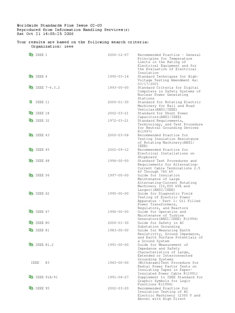 Ieee - List | PDF | Computer Network | Transformer