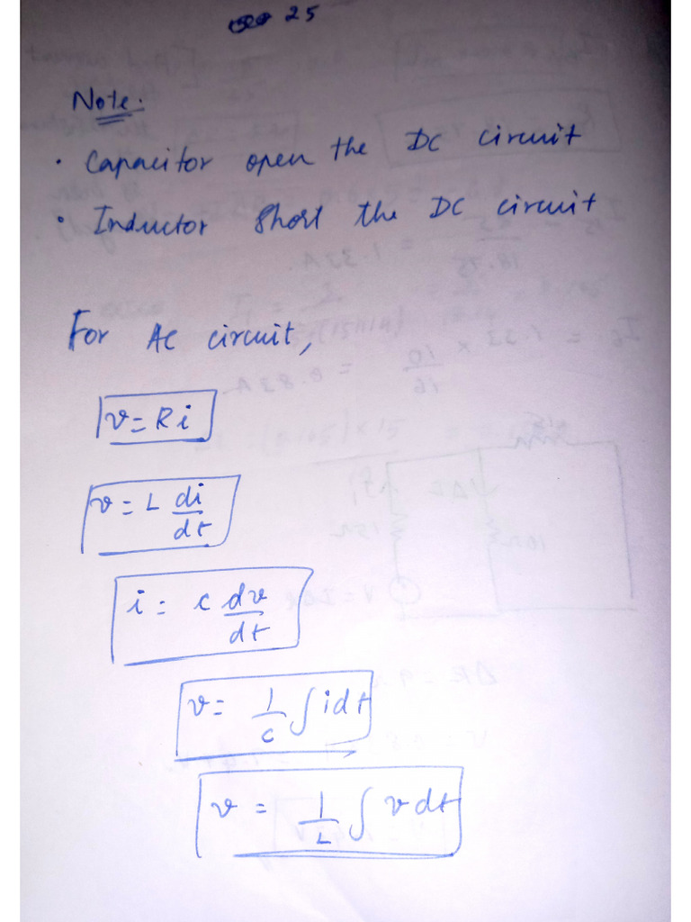 AC Circuit | PDF