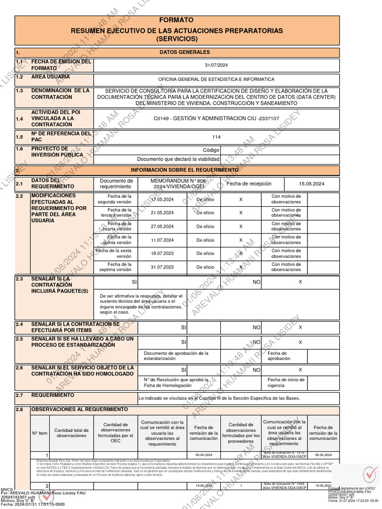Resumen Ejec Data Center R 2FFFR 20240801 150749 760 | PDF | Centro de datos | Ingenieria Eléctrica