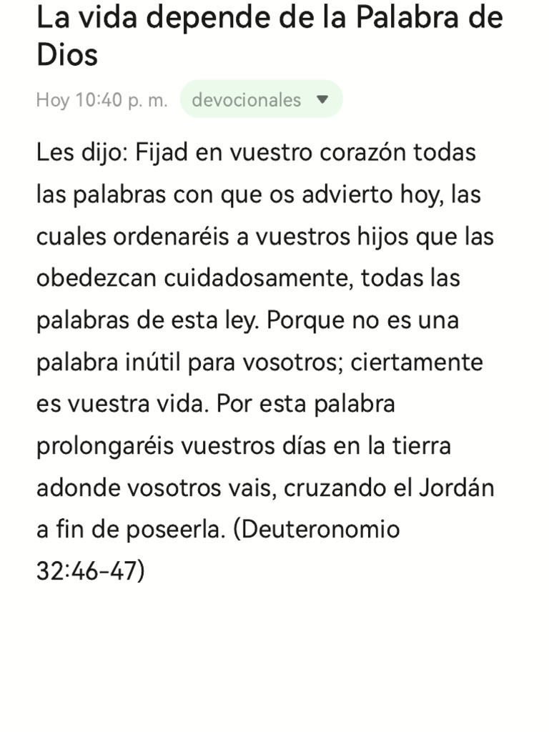 Devocional Octubre 26 | PDF | Religión y espiritualidad