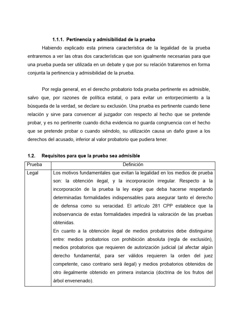 La Prueba 2-2 | PDF | Separación de poderes | Ley común
