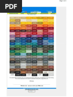Ral Colour Card | PDF
