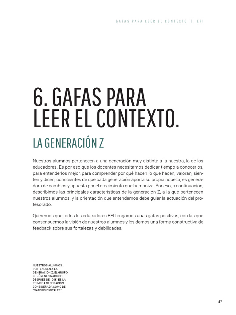 Segunda Lectura - PB - Gafas para Leer | PDF | Aprendizaje | Enseñando