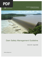 CDA Dam Safety Guidelines TofC | PDF | Dam | Emergency Management