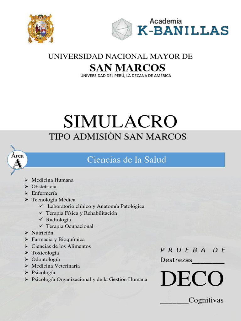 Simulacro D | PDF | Enlace químico | Química