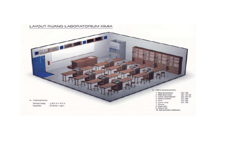 Layout Lab Kimia | PDF