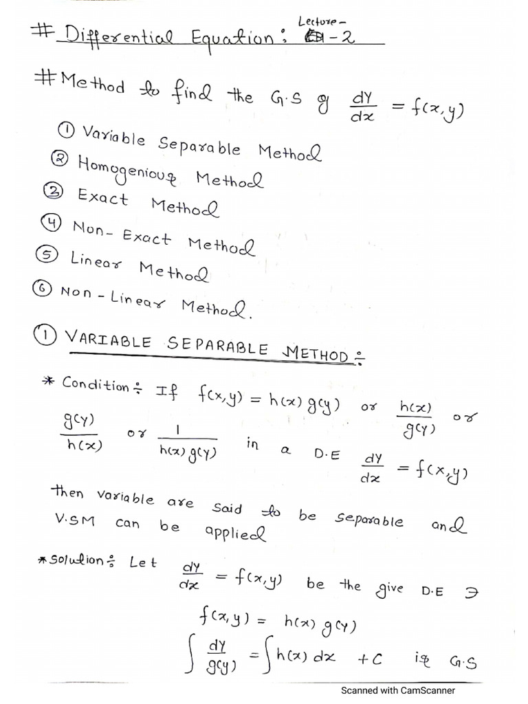 Math Lecture 25 | PDF