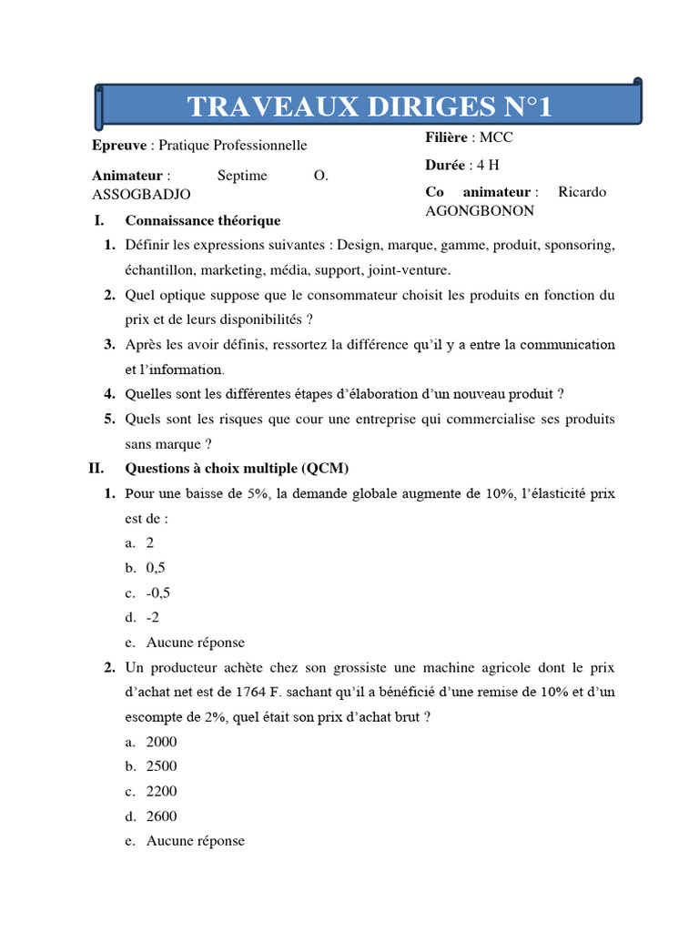 Définition et enjeux du septime | PDF | Affaires