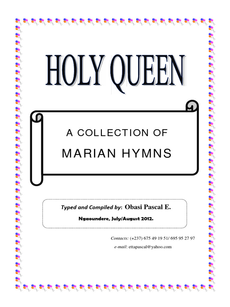 F - Marian Hymns-2 | PDF | Mary, Mother Of Jesus | Thou