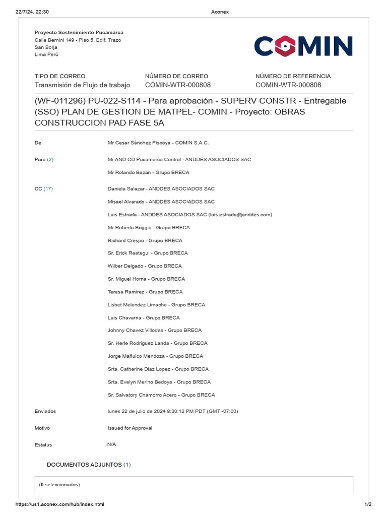 Comin WTR 000808 | PDF