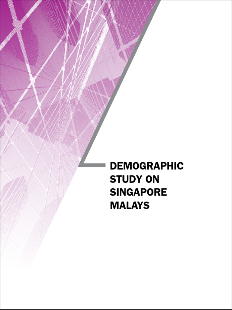Singapore Malay Demographic Analysis | PDF | Unemployment | Demography