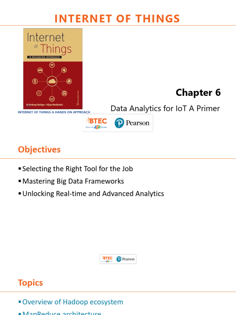 Lecture 06 - Data Analytics For IoT A Primer | PDF | Apache Hadoop | Scheduling (Computing)