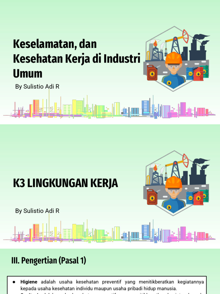 K3 Lingkungan Kerja, Apd | PDF