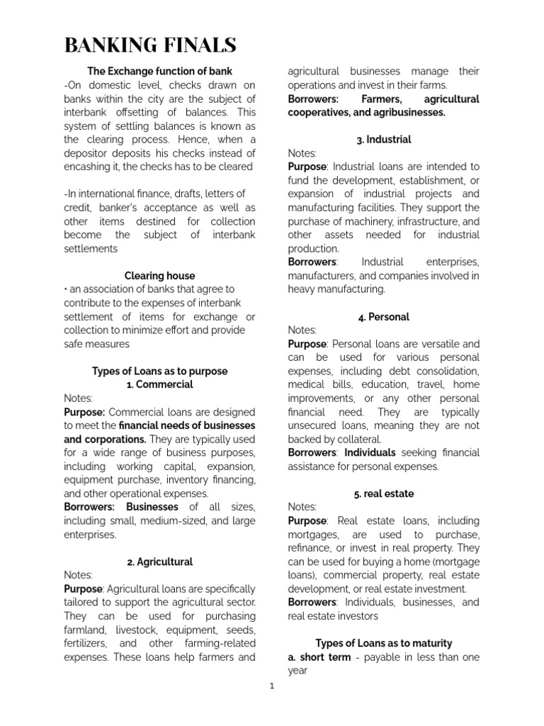 Banking Perspective Finals 1 | PDF | World Bank Group | Asian ...