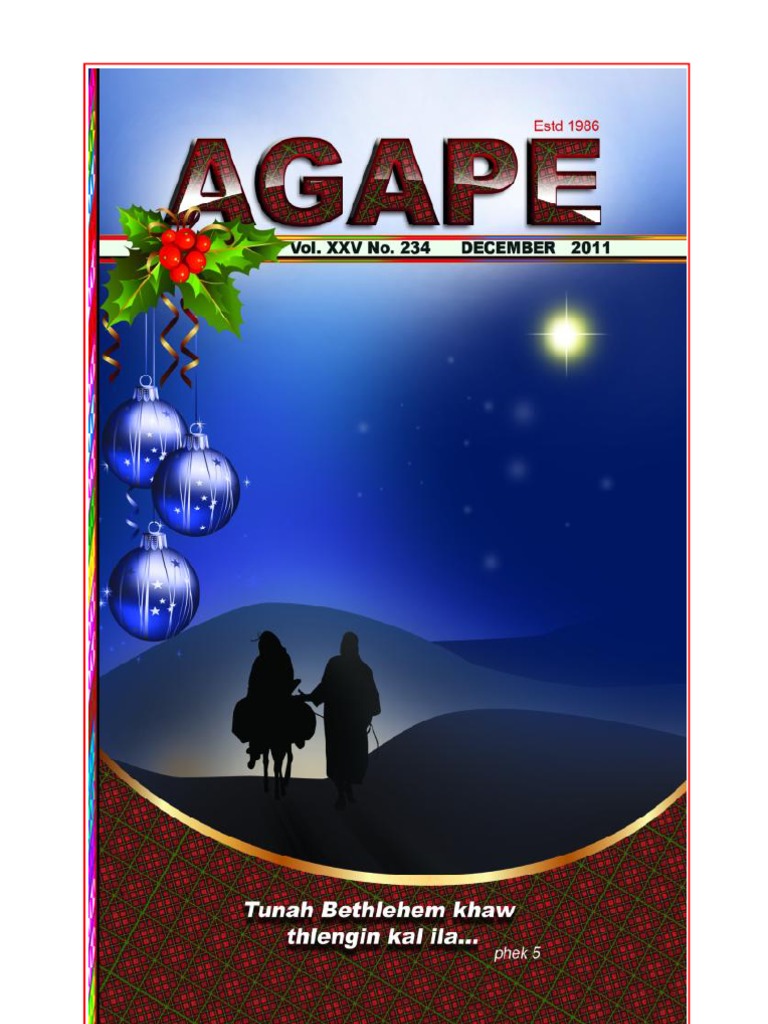 Agape - December, 2011 | PDF