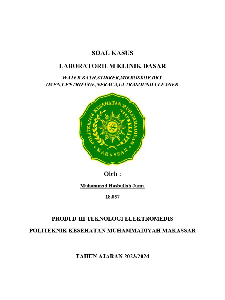 Soal Lab Dasar Fix | PDF