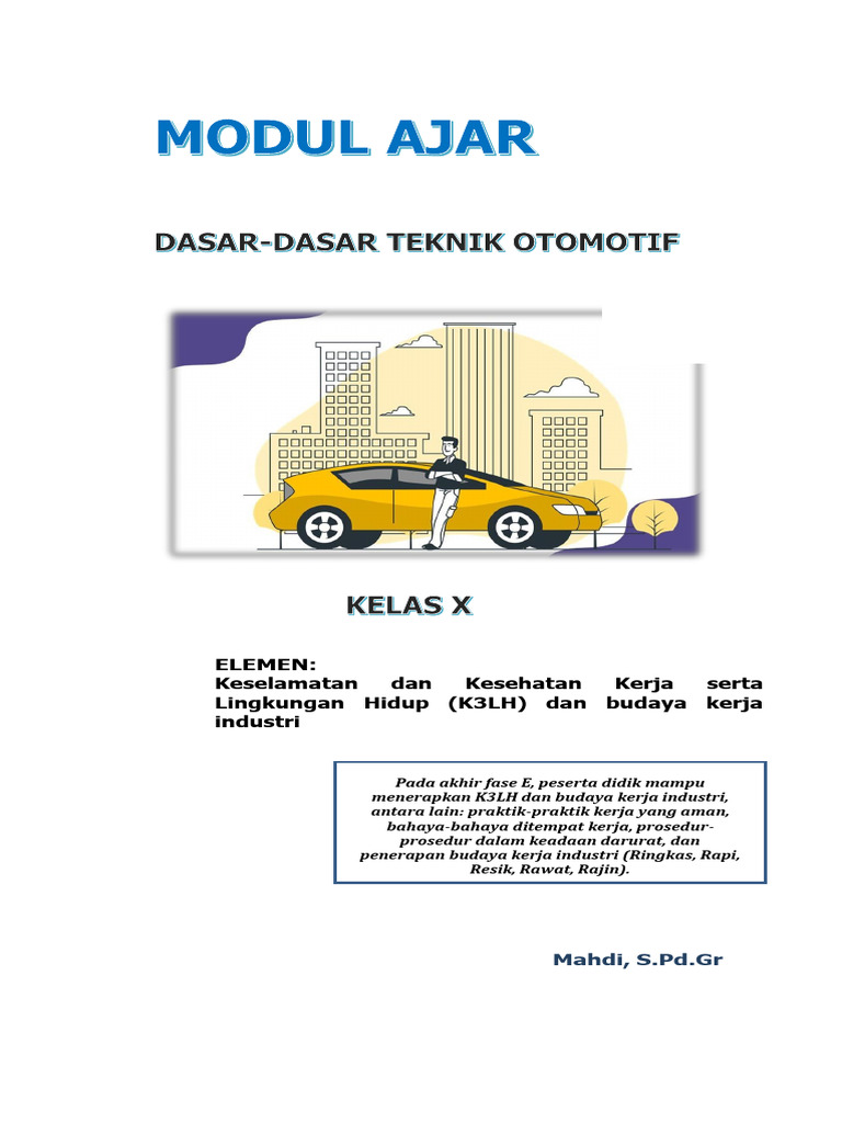 Modul Ajar K3LH | PDF